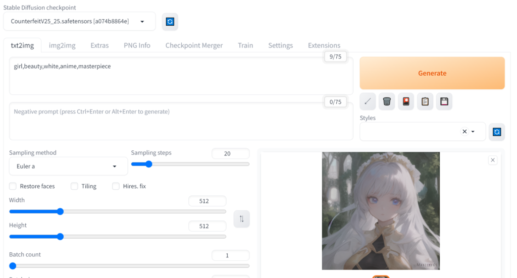 【Python】Stable Diffusionを使ってAI画像を生成するサンプルコード | ミナピピンの研究室